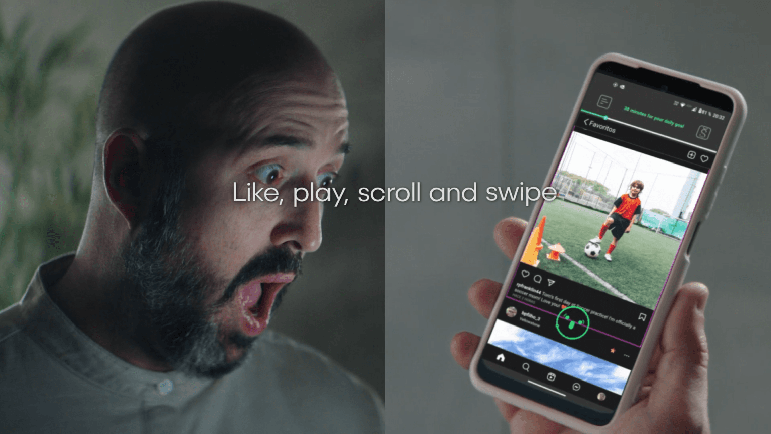 DENTSU CREATIVE created Scrolling Therapy for Parkinson's patients