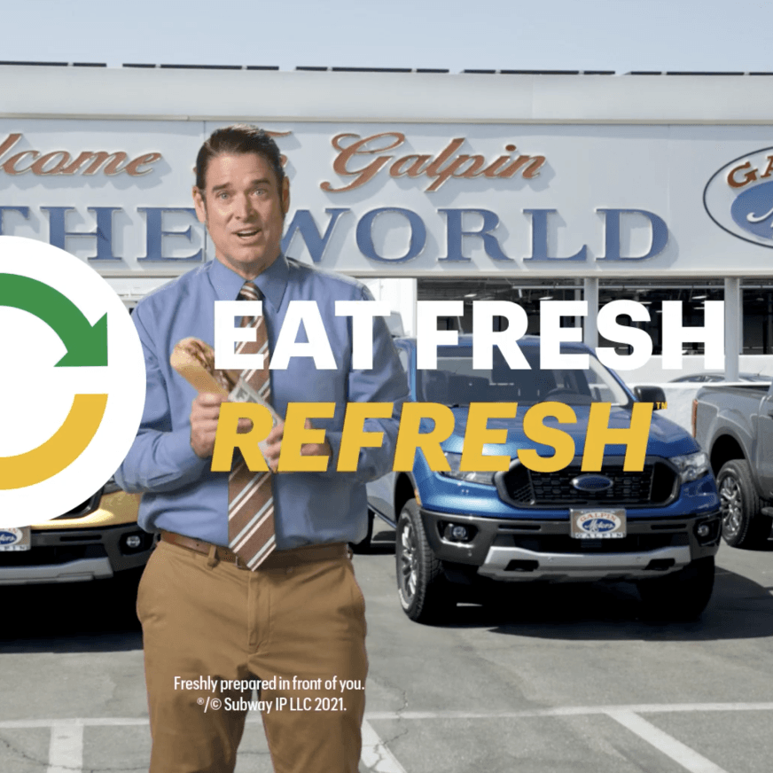 Explore Subway Eat Fresh Refresh by DENTSU CREATIVE